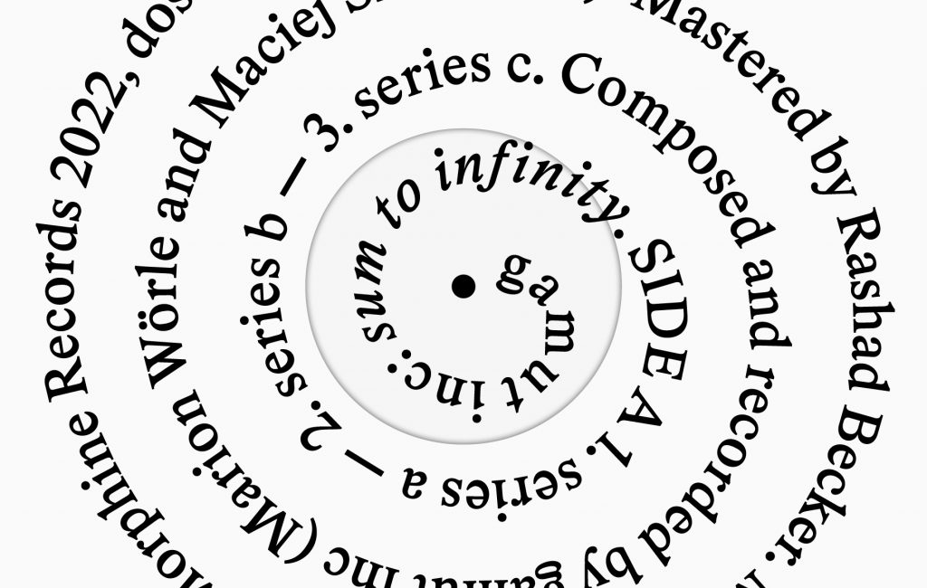SUM TO INFINITY